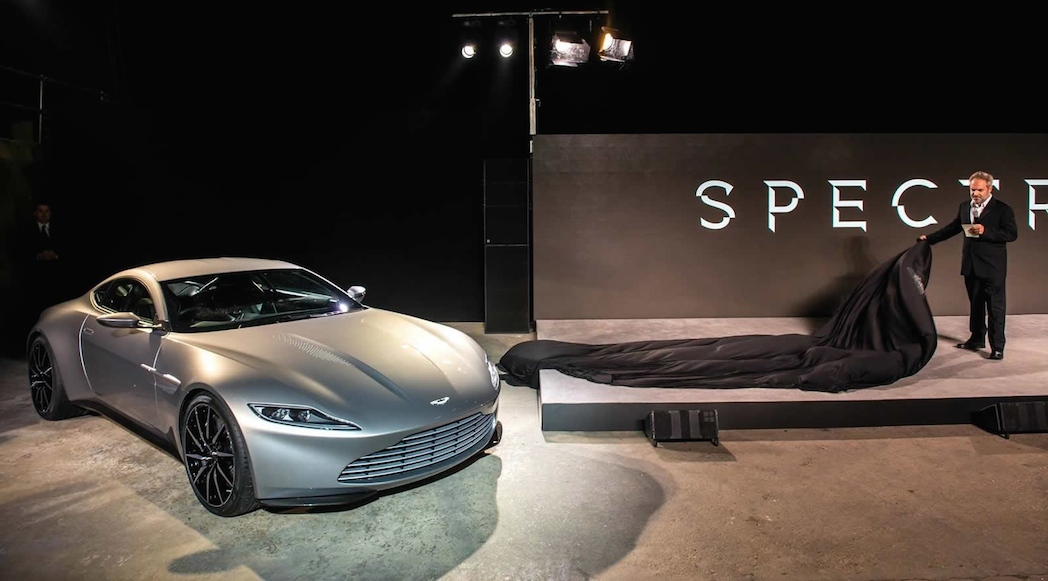 Aston Martin dévoile la DB10 à la présentation de SPECTRE de James Bond ...