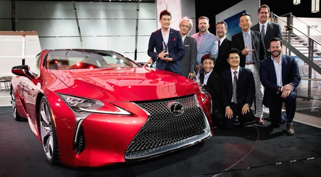 La Lexus LC500 2017 remporte l’EyeOn Design - Luxury Car Magazine